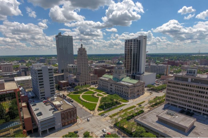 Largest Cities in Indiana, US - By size and population